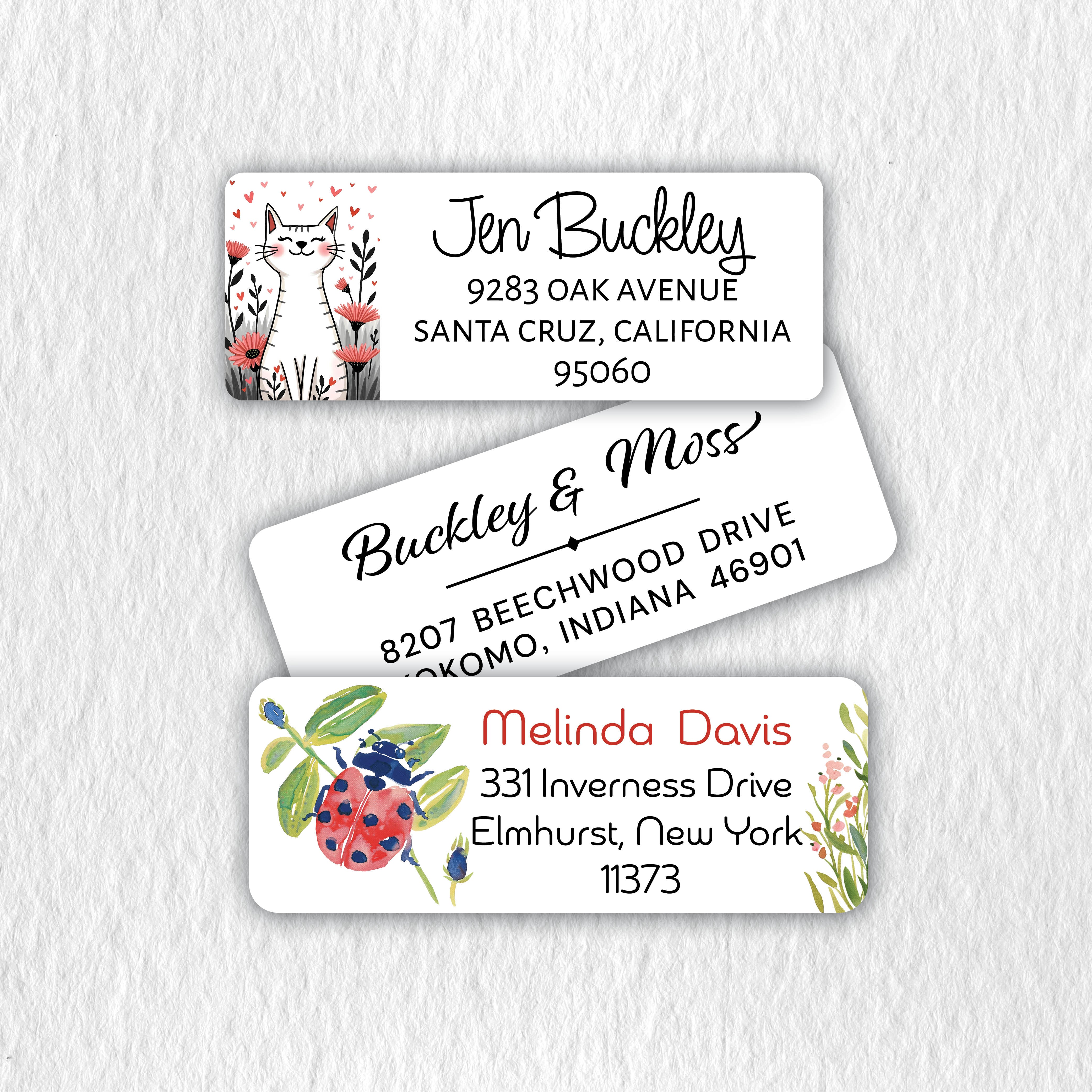 Return Address Labels | Personalize Your Mail with Return Address ...