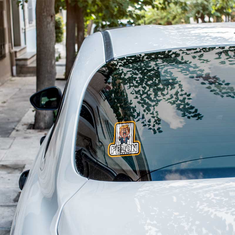Felon Anti Trump Sticker Vinyl Decal – Stella's Stickers & Cards