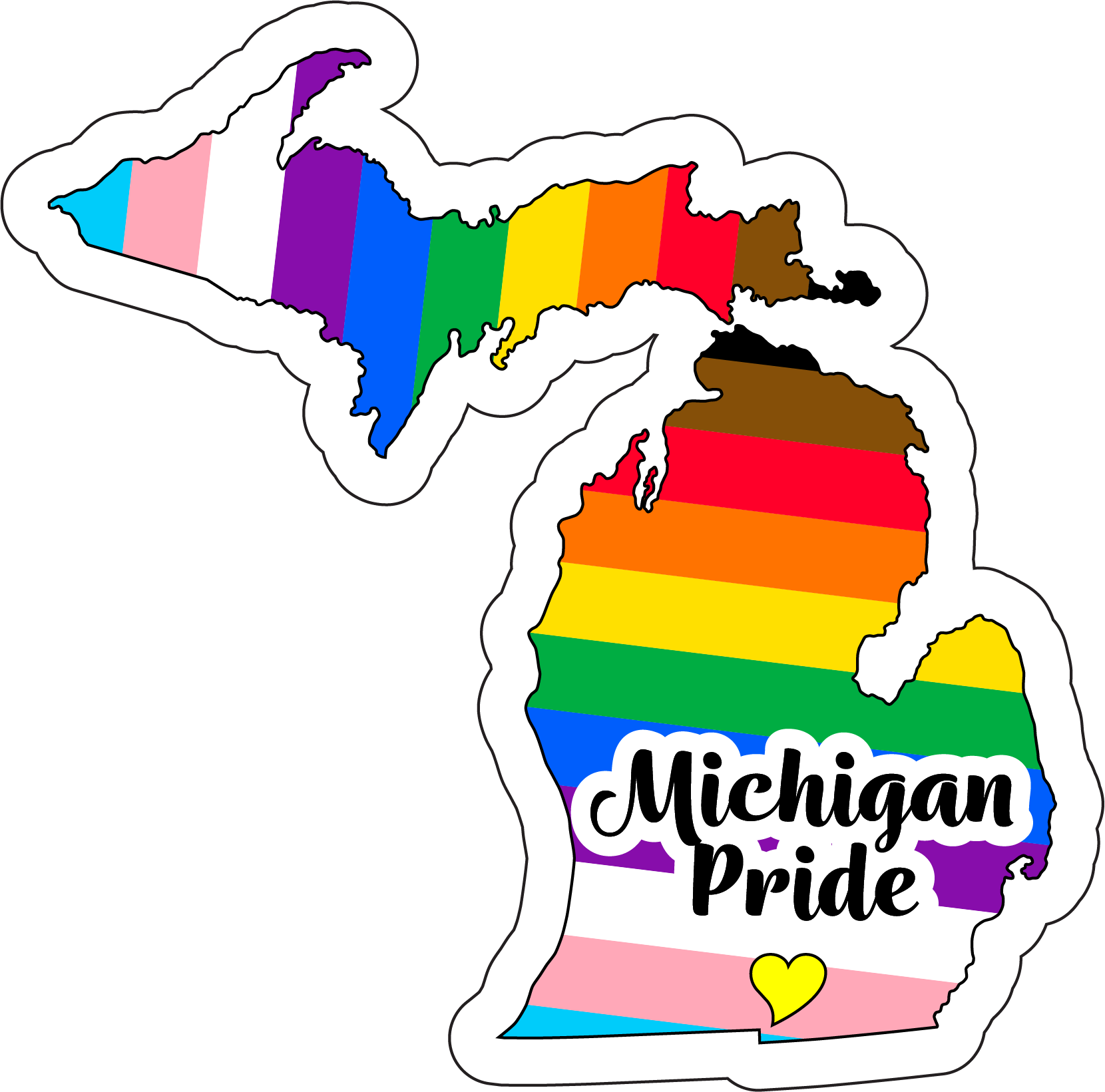 Michigan Pride – Stella's Stickers & Cards
