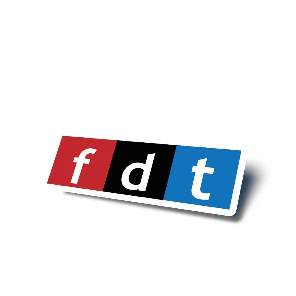 "FDT" Anti-Trump Vinyl Sticker Weatherproof Decal like NPR – Stella's ...