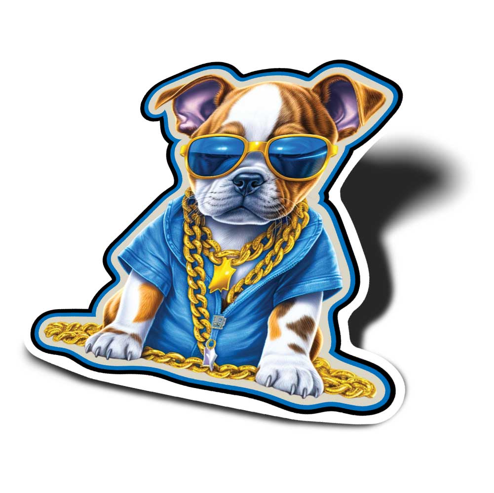 Gangsta Dog Sticker Decal for Car, Laptop, Water Bottle – Stella's ...