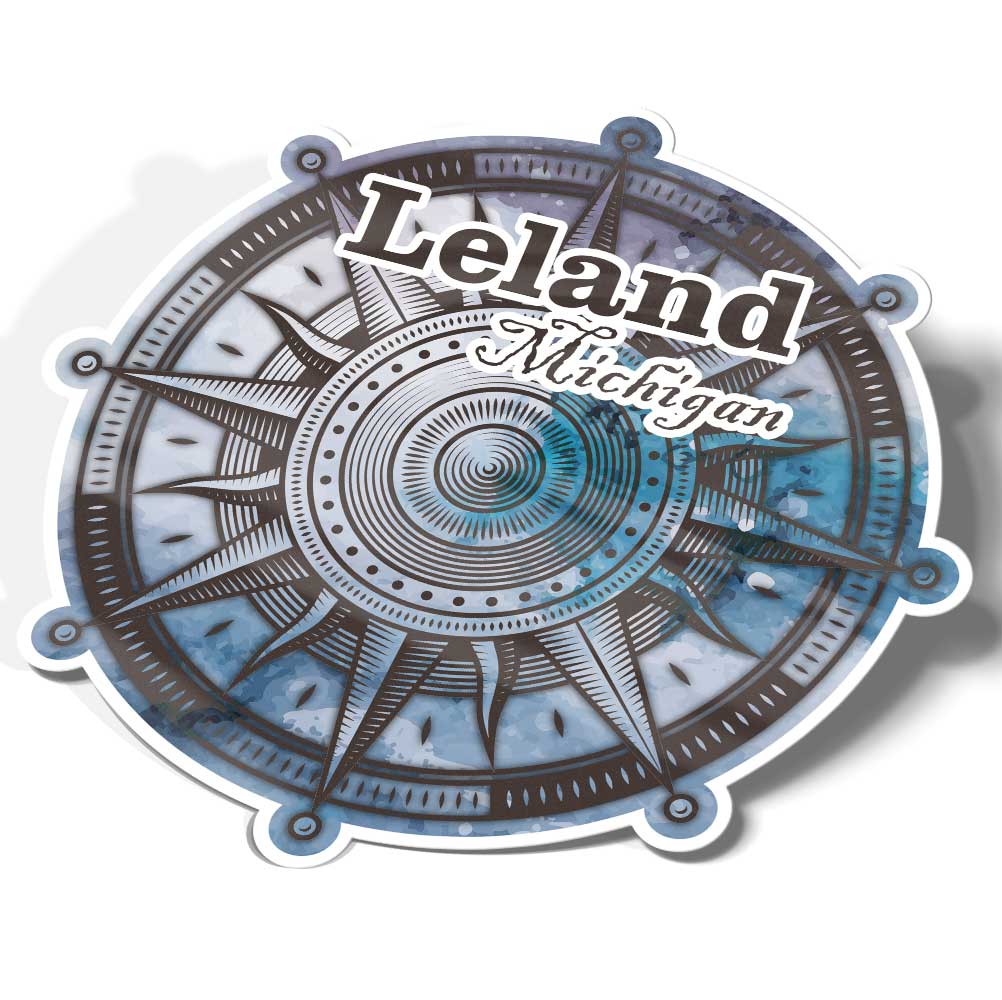 Leland Nautical Vinyl Decal Sticker – Stella's Stickers & Cards