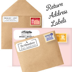 Return Address Labels | Personalize Your Mail with Return Address ...