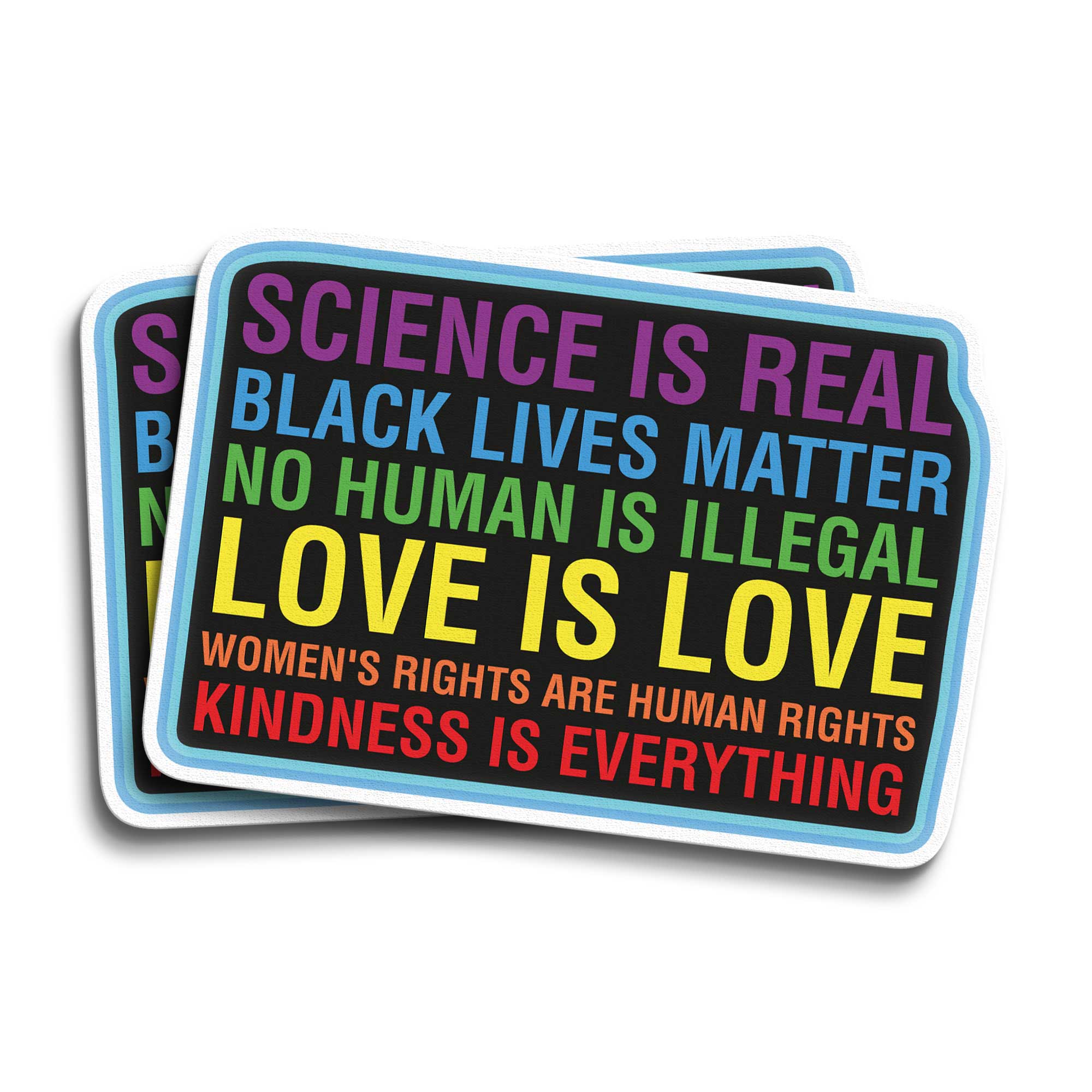 Science is Real Socio Cultural Sticker Vinyl Decal – Stella's Stickers ...