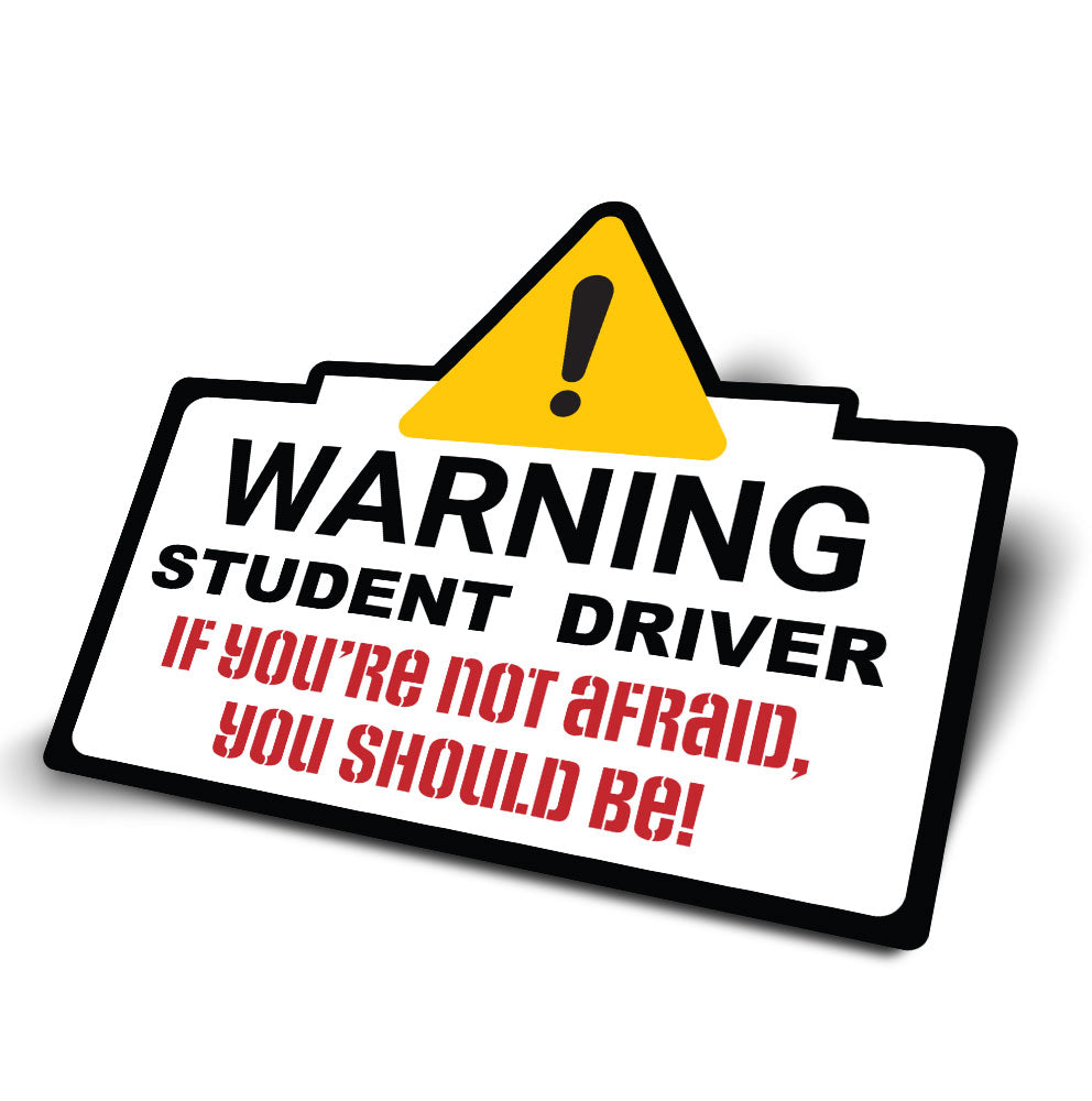 Student/Teen Driver Sticker – Stella's Stickers & Cards