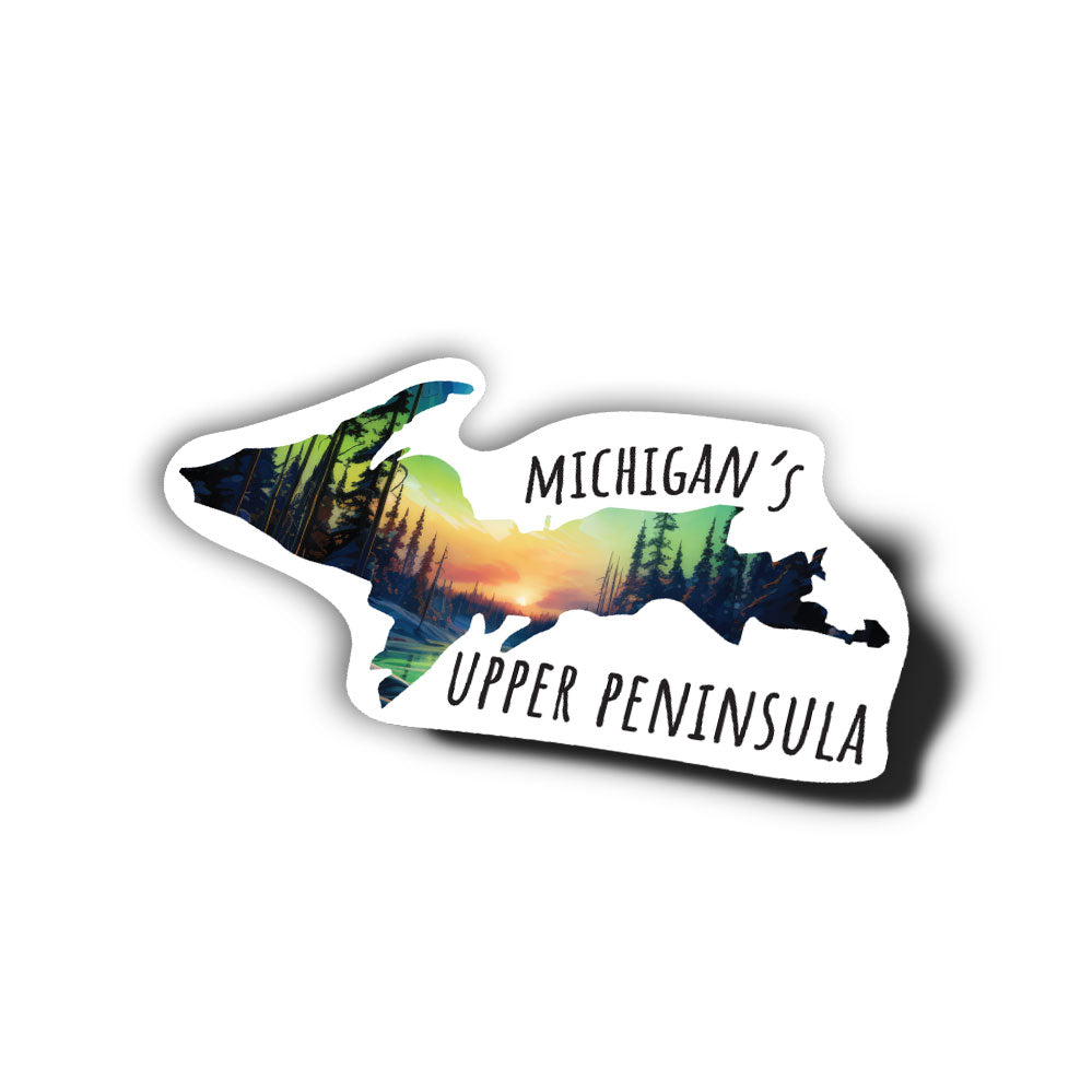 Upper Peninsula Sticker – Stella's Stickers & Cards