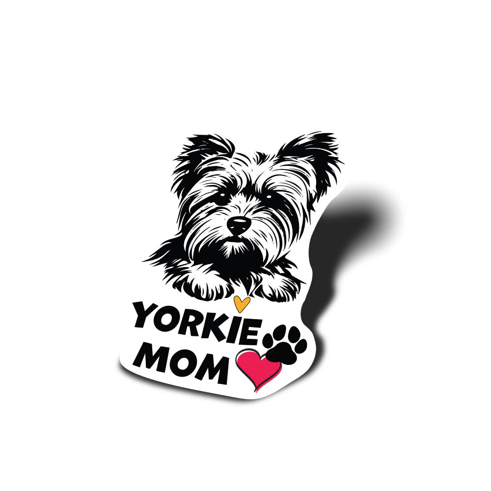 Yorkie Yorkshire Terrier Sticker Dog Vinyl Decal – Stella's Stickers ...